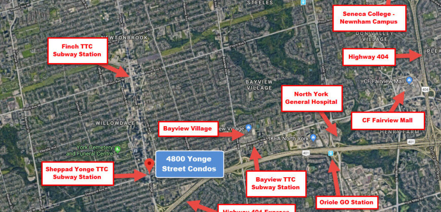 4800 Yonge Street Condos by Menkes Developments in North York - Tall ...