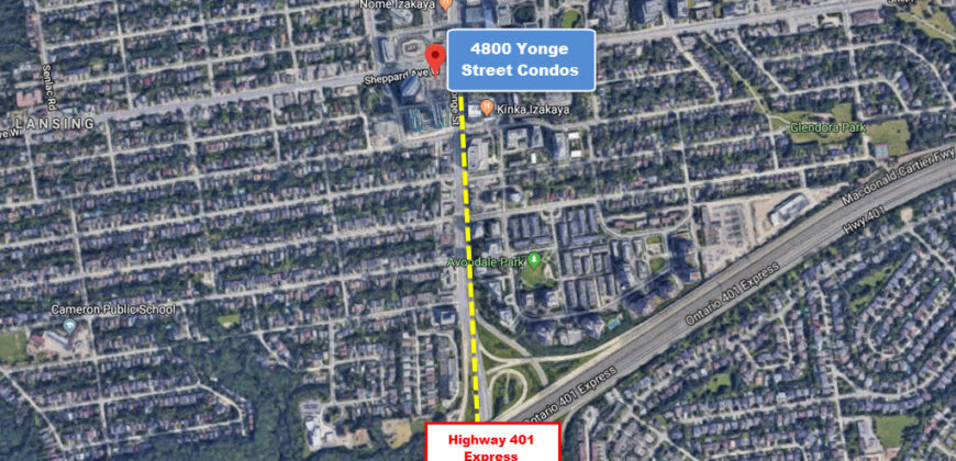 4800 Yonge Street Condos by Menkes Developments in North York - Tall ...