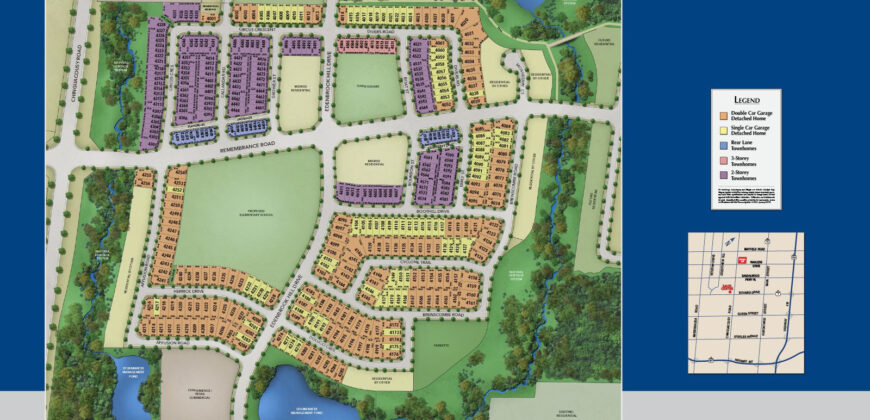 Mount Pleasant North Townhome by Mattamy Homes in Brampton - Tall Property