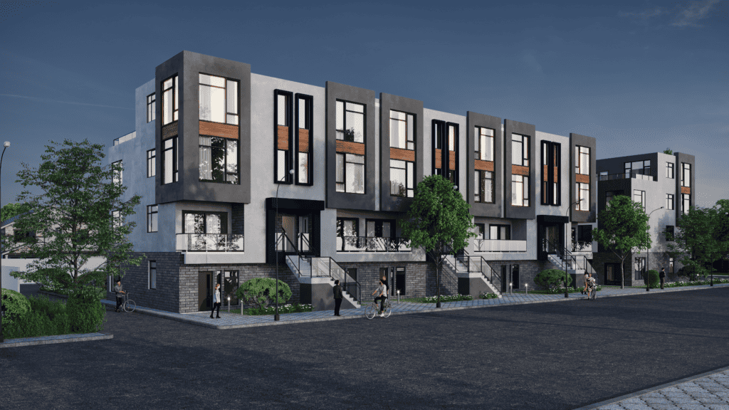 PC Modern Towns By Estate Hill Developments in Port Colborne - Tall Property